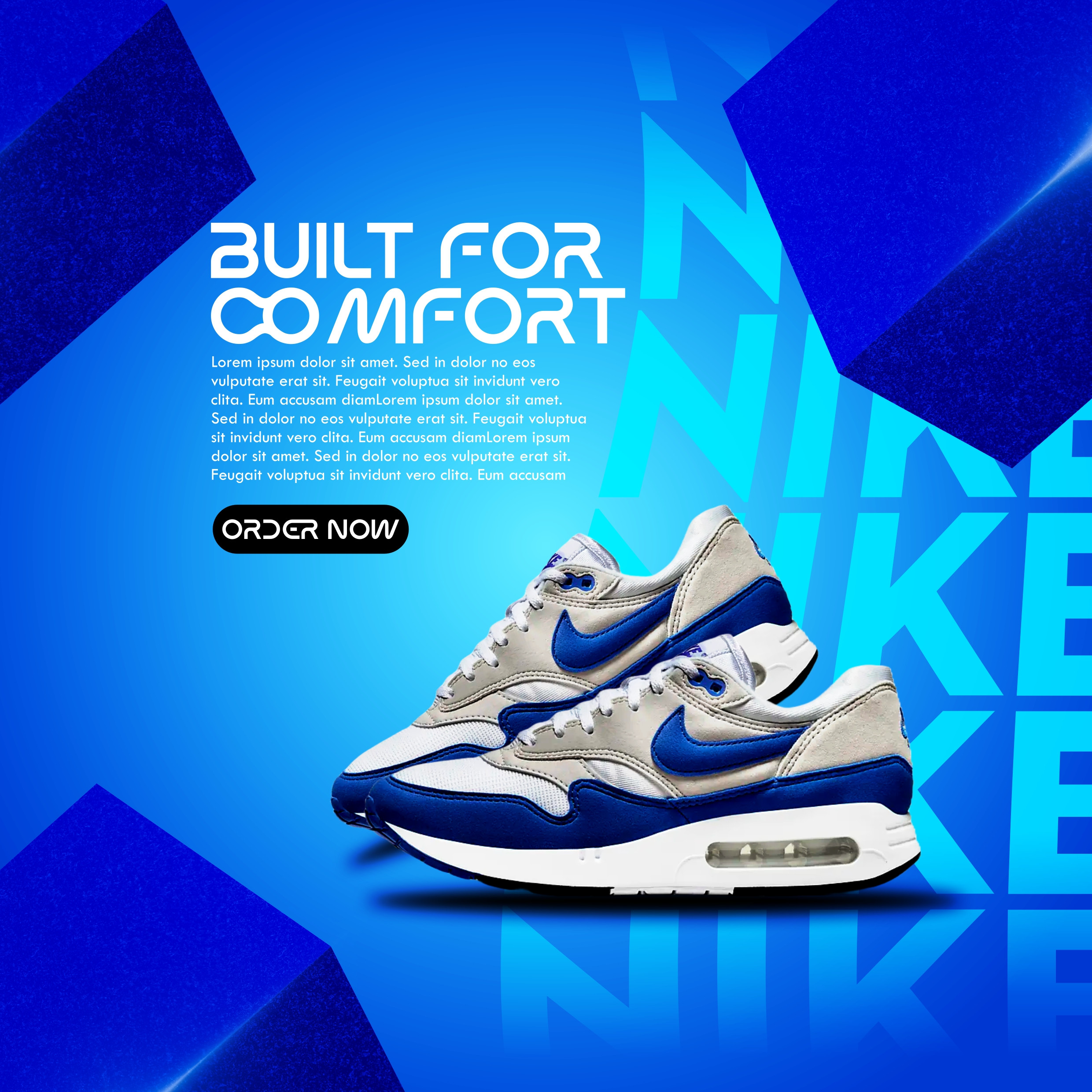 Nike Social Media post Design - Simplified Tuts