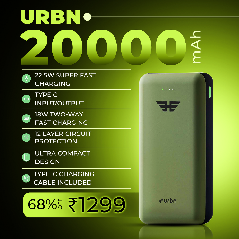 Power bank Company Social Media Post Design - Simplified Tuts